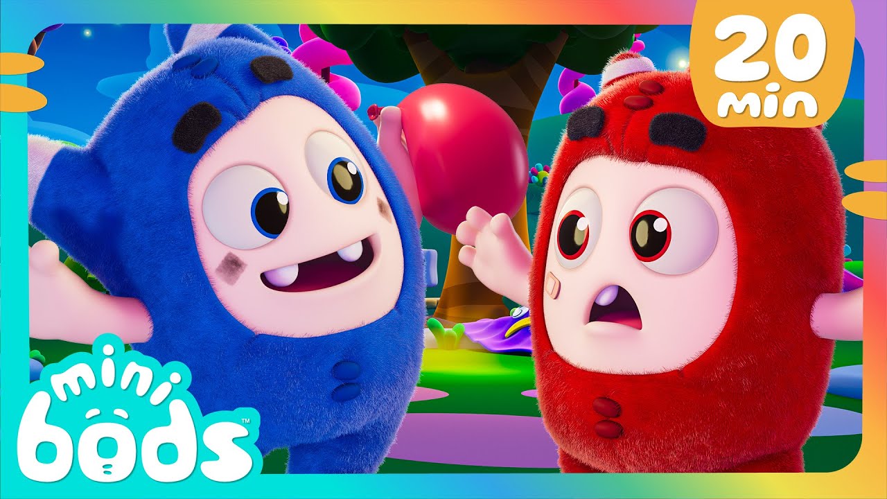 Scary Prank | Jenaka Seram | Minibods| Cute Cartoons for Kids @Oddbods ...