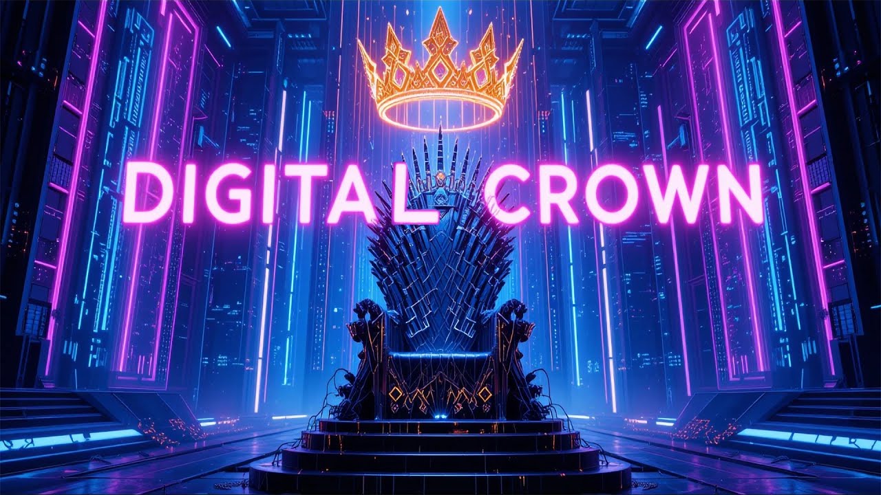 Digital Crown - Deep Hypnotic Techno With Hard Hitting Rap - YouTube