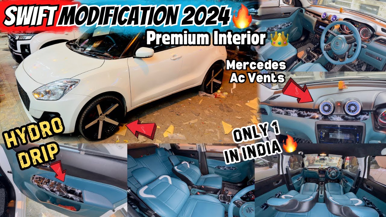Maruti Swift Transformation: Interior Modified🔥| Swift modified ...