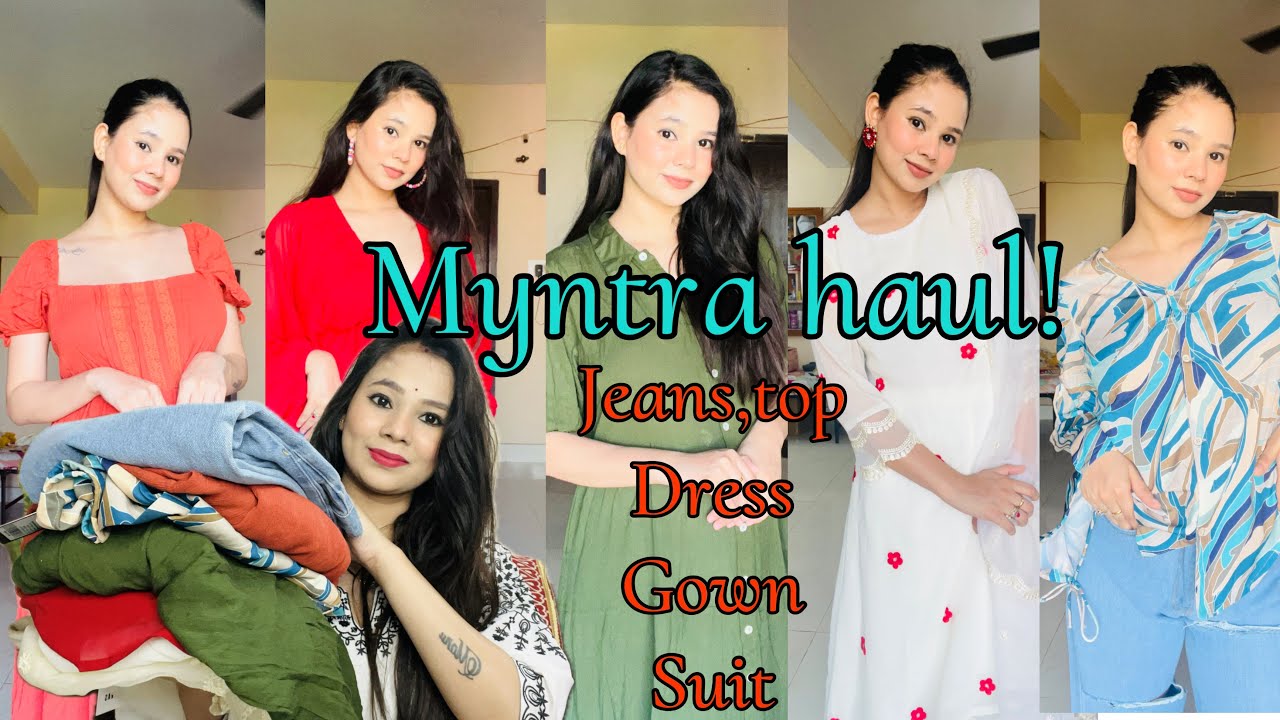 Huge myntra holi party sale haul!😍 Upto 80% off on top, jewns, dress ...