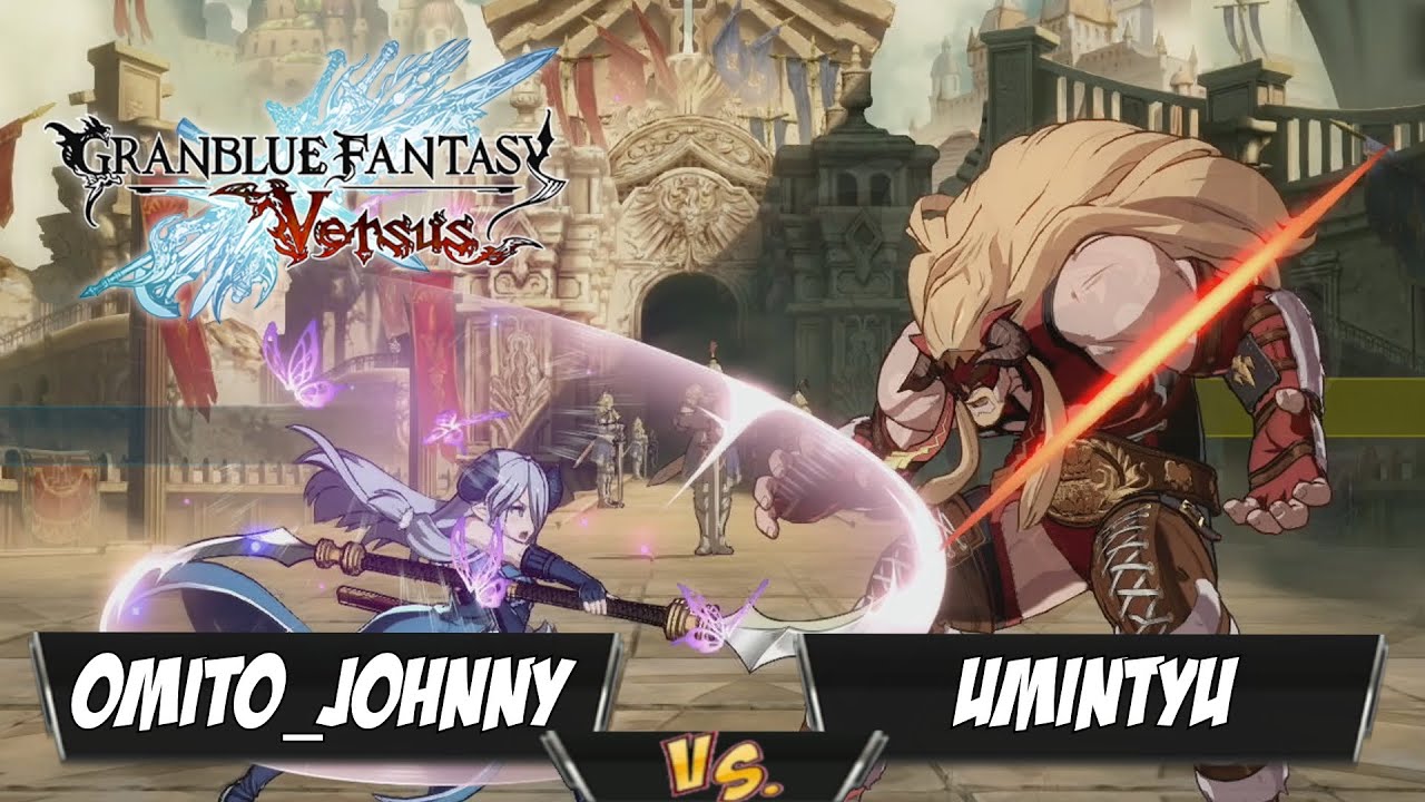 Omito_Johnny(Narmaya) Fights Umintyu(Ladiva)[GBVS PS4] - YouTube