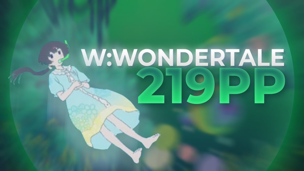 w:wonder tale (tv size) 5.3⭐HD FULL COMBO | osu! - YouTube