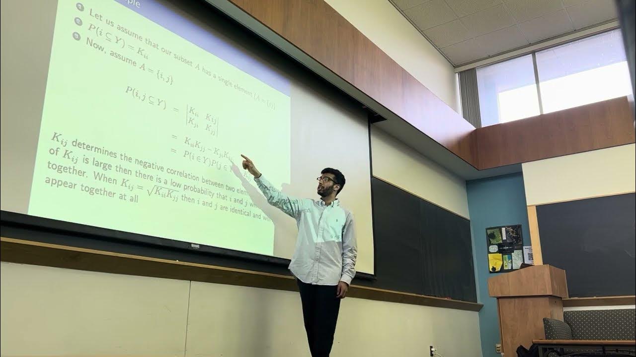 Determinantal Point Processes: Theory and Simulations - YouTube