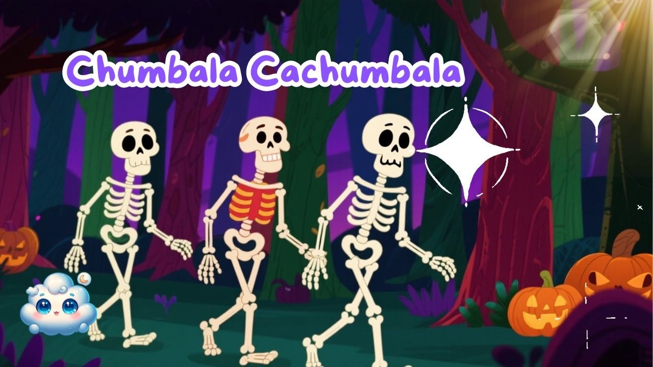 Chumbala Cachumbala Canción Infantil de Esqueletos 🎃 | Melodías Mágicas ...