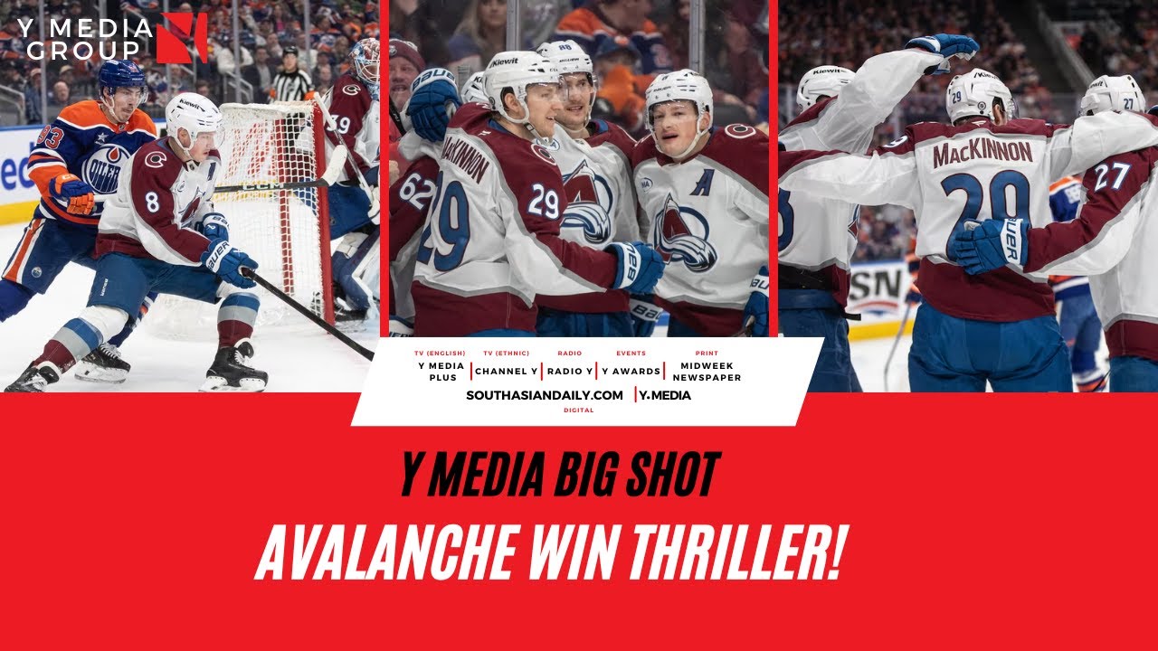 MACKINNON AND MAKAR SHINE AS AVALANCHE EDGE OILERS 5-4 IN HIGH-SCORING ...