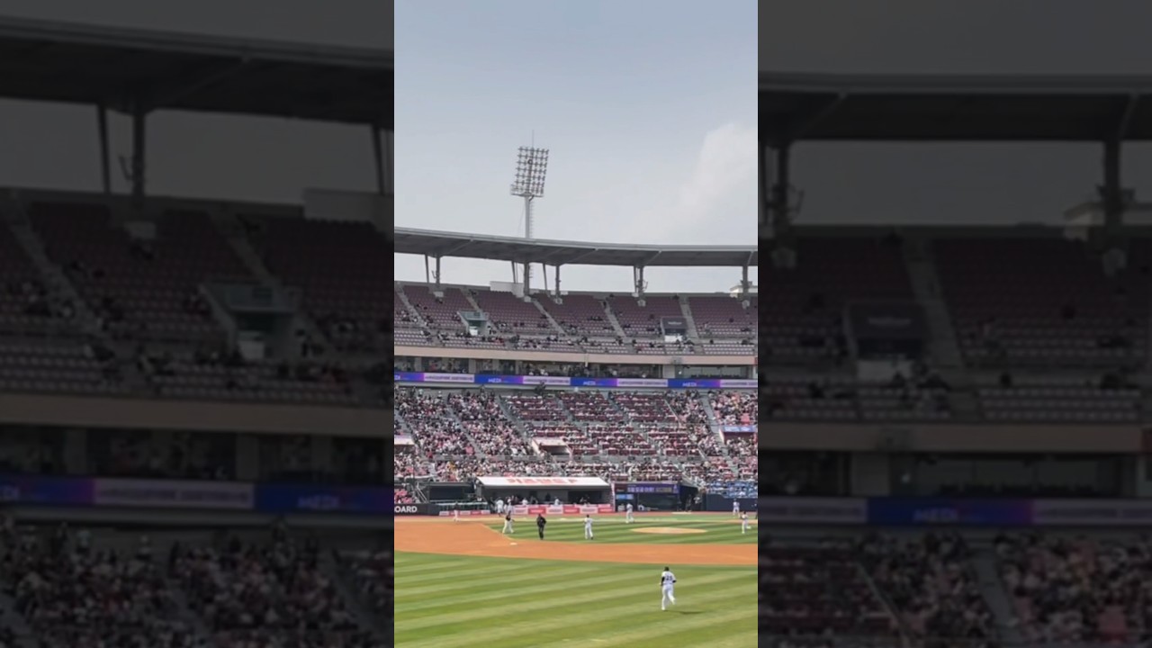 The Great Ktwiz + Suwon ktwizpark| Korean Baseball #shorts - YouTube