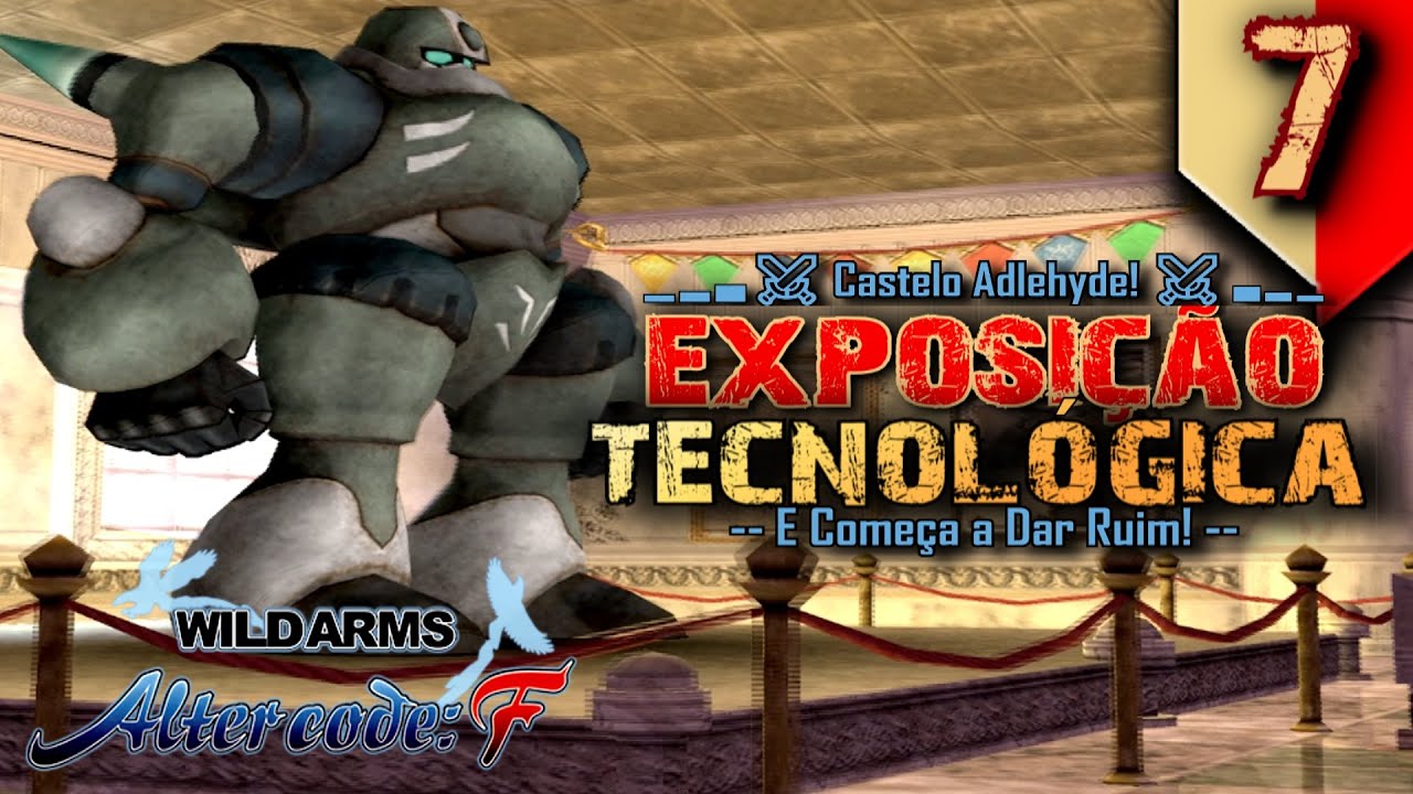 WILD ARMS 1 REMAKE #7 | "Exposição Tecnológica!" [PS2] - Traduzido PT ...