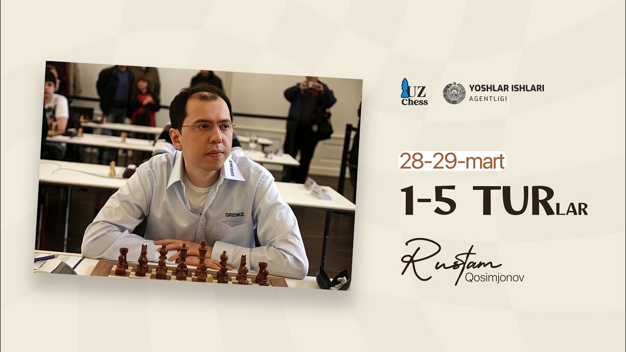 “XVII jahon chempioni Rustam Qosimjonov” xalqaro turniri, 1-5-turlar ...
