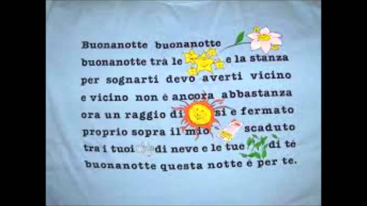 BUONANOTTE FIORELLINO di F. De Gregori (cantata da Salvatore Praticò ...