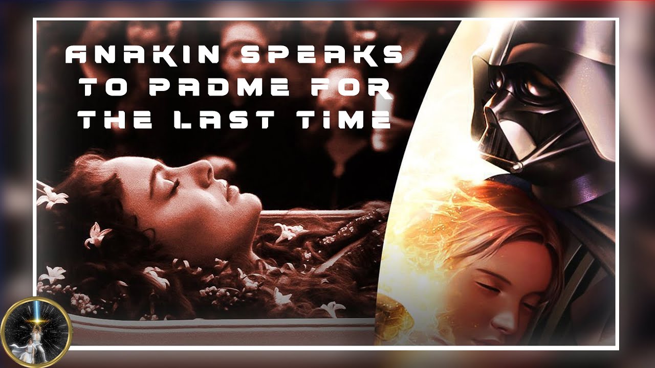 The Moment Darth Vader Breaks: His Final Goodbye to Padmé - YouTube