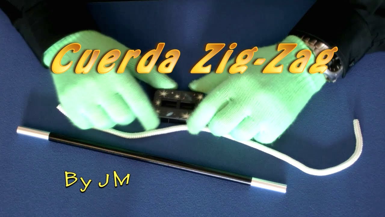 Magia Review: Cuerda Zig Zag NO REVELADO (Magic trick: zig zag rope) - YouTube