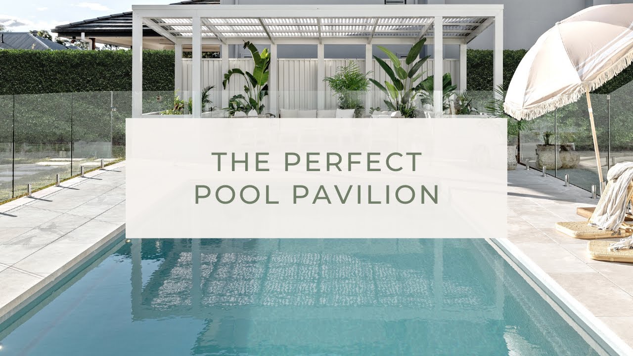 How we created the perfect pool pavilion - YouTube