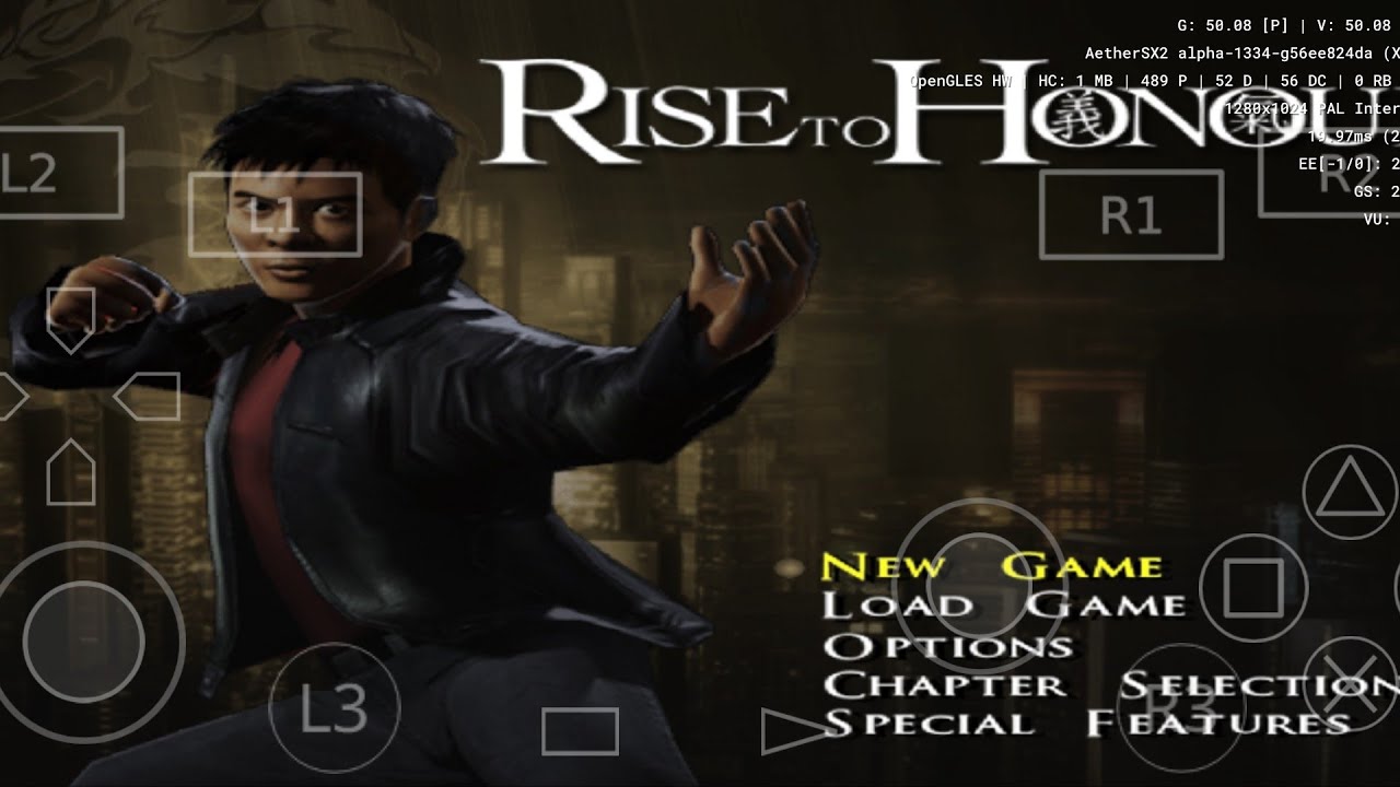 Jet Li - Rise to Honour gameplay mais configuração no Athersx2 "PS2 ...