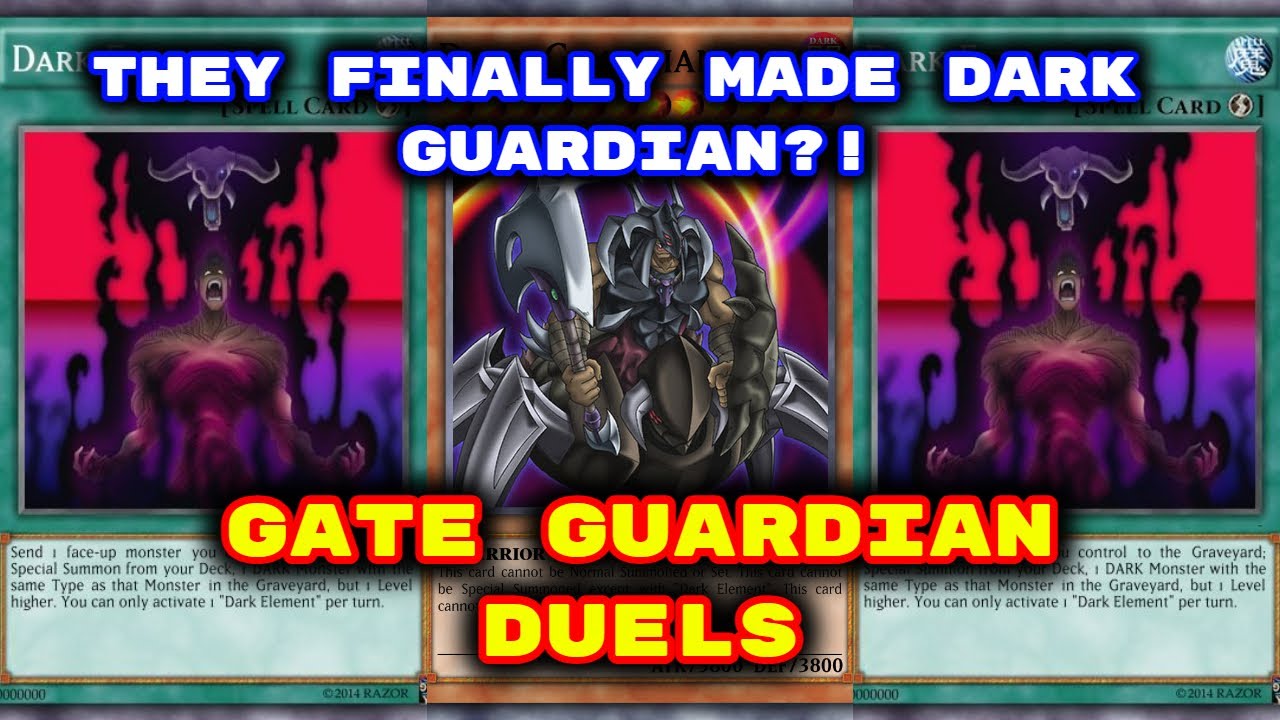 909 - Yugioh - Dark Guardian Duels (New Gate Guardian Support) (Deck ...