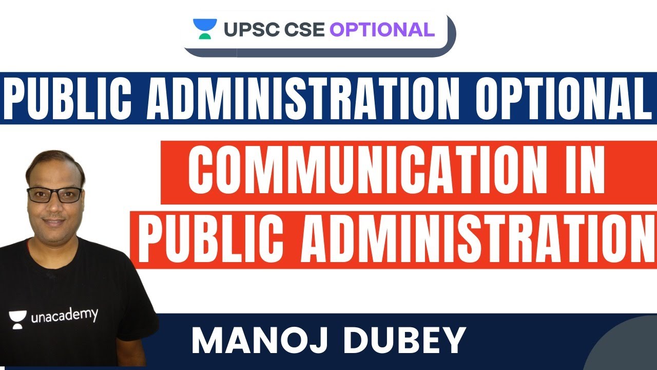 L62: Communication in Public Administration |Public Administration ...