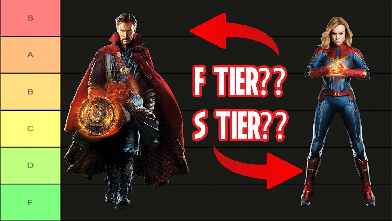 Ranking EVERY Marvel Superhero - YouTube