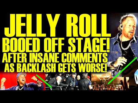 Jelly Roll BOOED OFF STAGE After INSANE Comment! As Backlash Gets WORSE! This Is PATHETIC