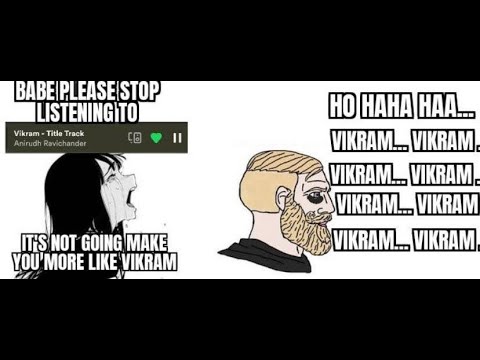 Vikram title track 3 hour loop - YouTube