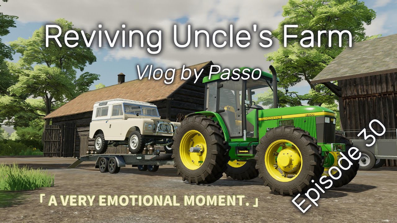 This brought a tear in my eye | Reviving Uncle's Farm EP30 Roleplay ...