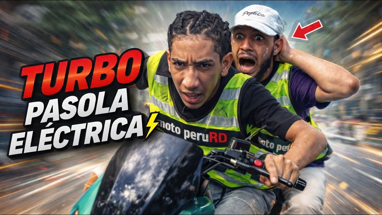 EL MOTOCONCHO EN PASOLA ELÉCTRICA ⚡️ PT.1 (El Peru RD) #miniserie - YouTube