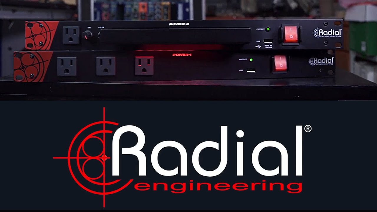 Radial Power-1/Power-2 AC Line Conditioners - YouTube