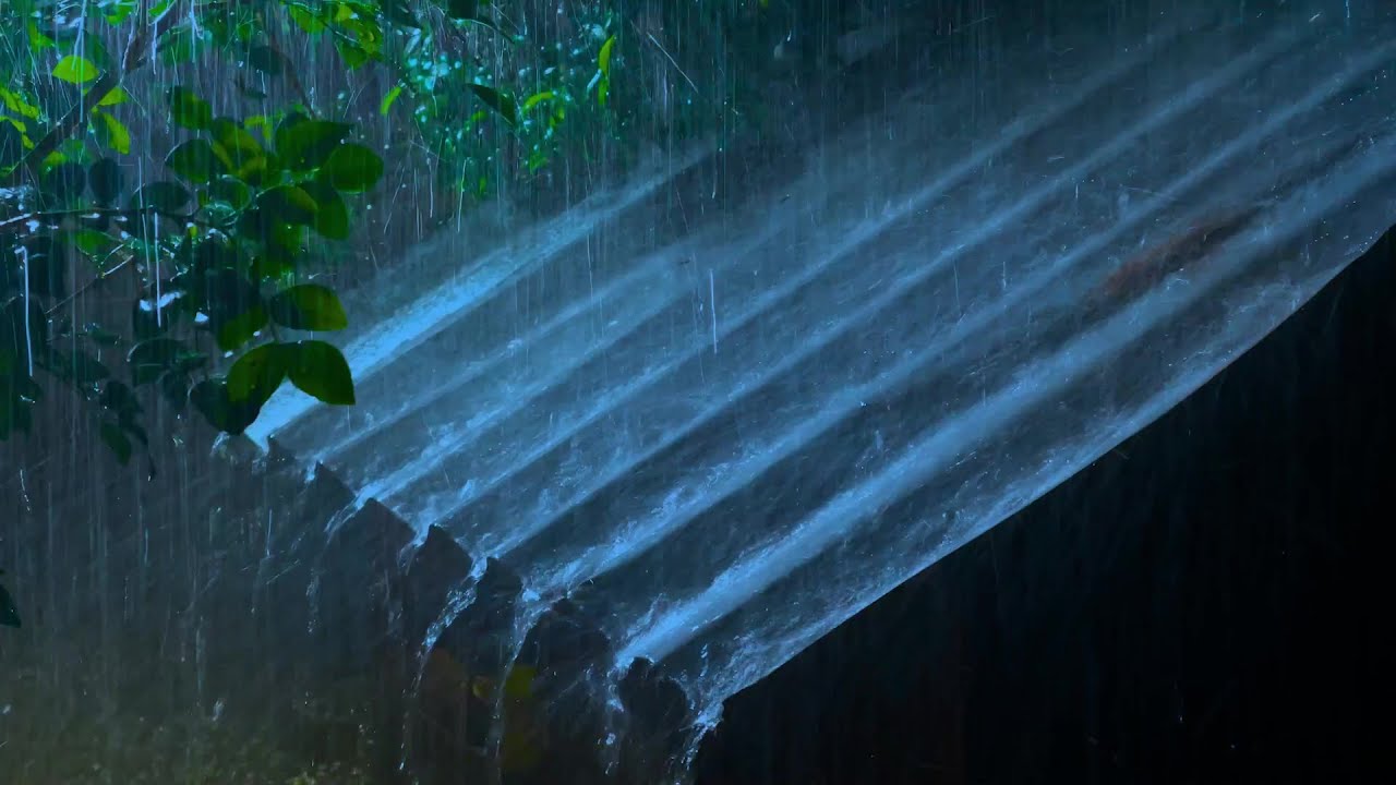Rain on Roof | Beat Stress and Insomnia in 2 Minutes with Heavy Rain ...