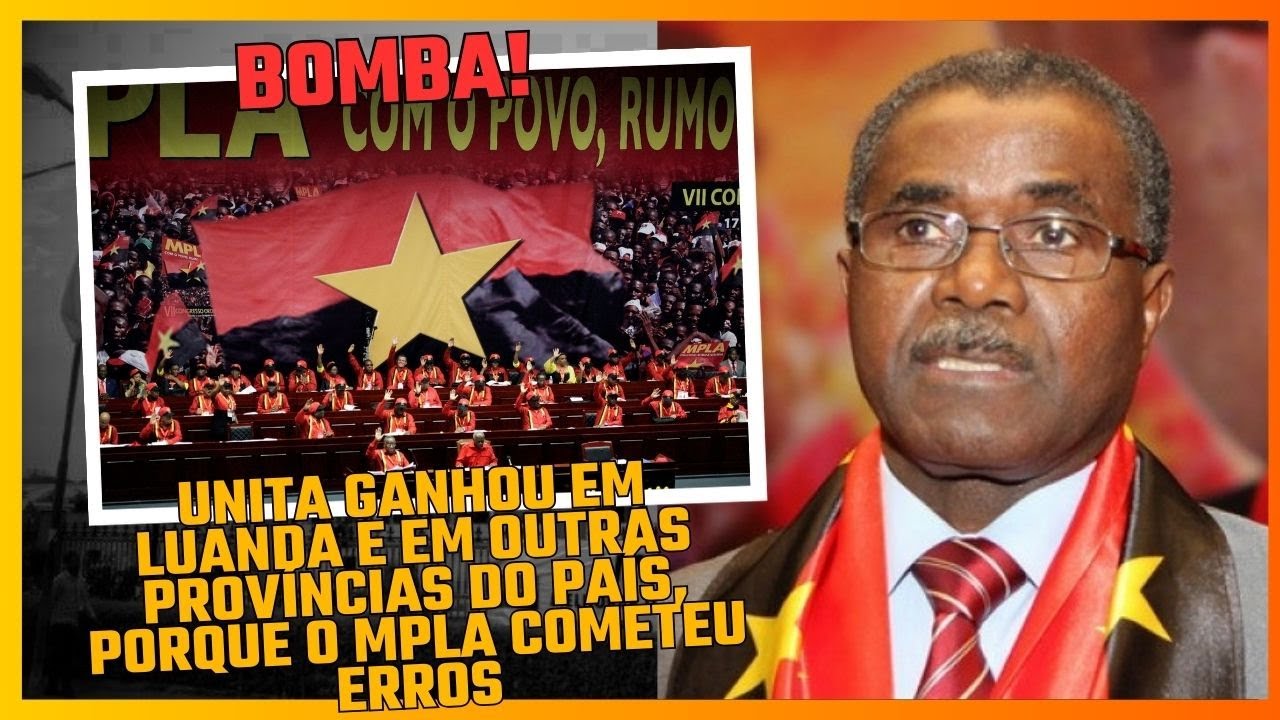 DINO MATROSSE DIZ QUE O MPLA ESTA MAL, E QUE PERDEU AS ELEIÇÕES POR ...