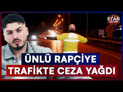 Ünlü Rapçinin Arabası Trafikten Men Edildi | Star Ana Haber
