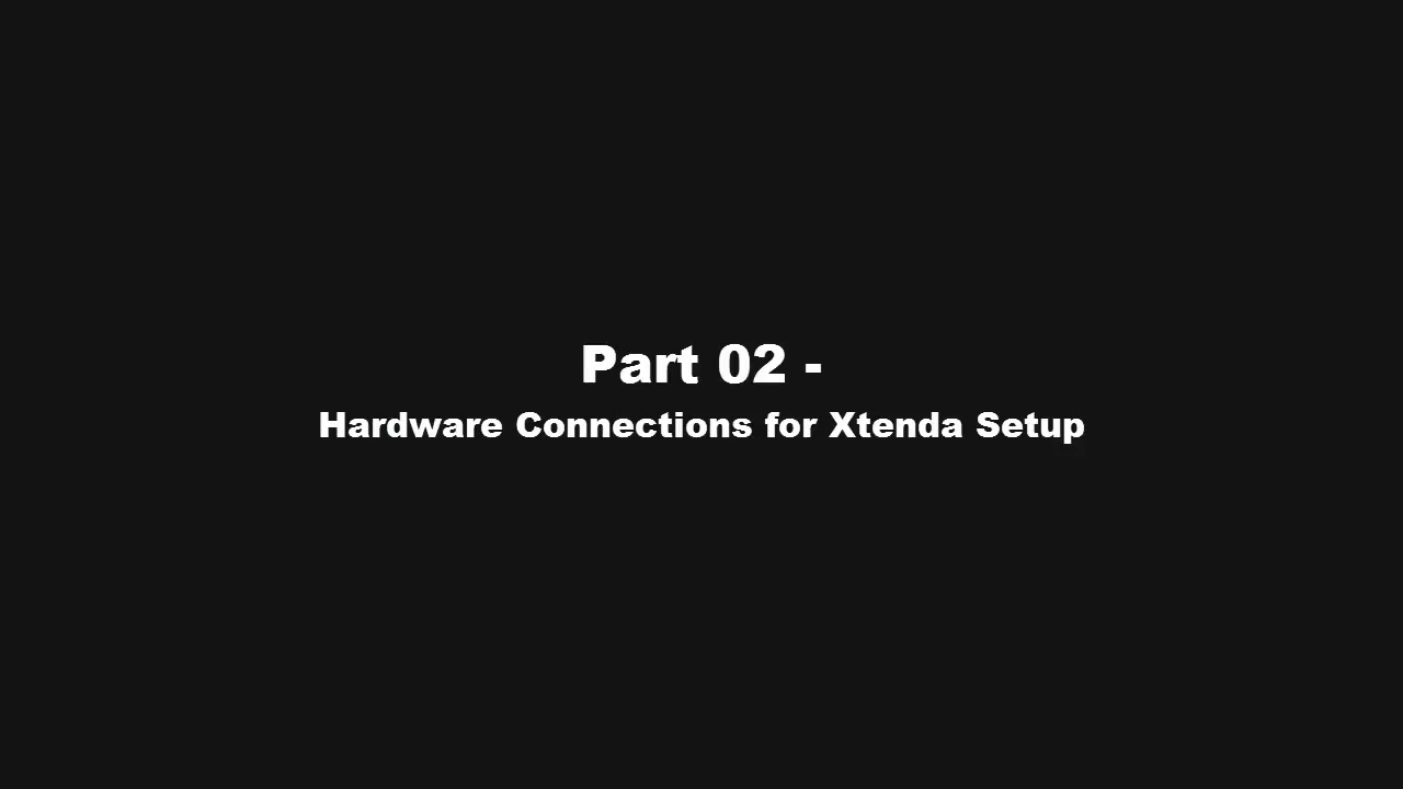 Hardware connections for #xtenda setup - YouTube