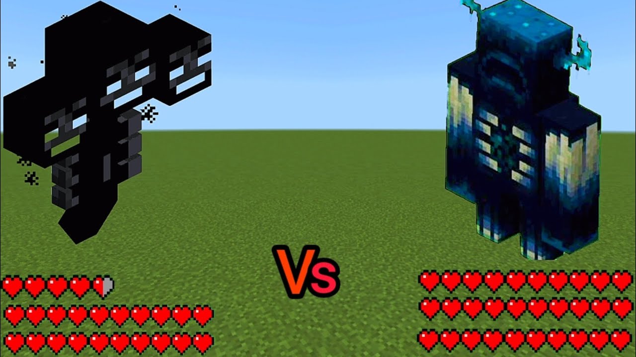 Wither Vs Warden How To win 🤔🤯 - YouTube
