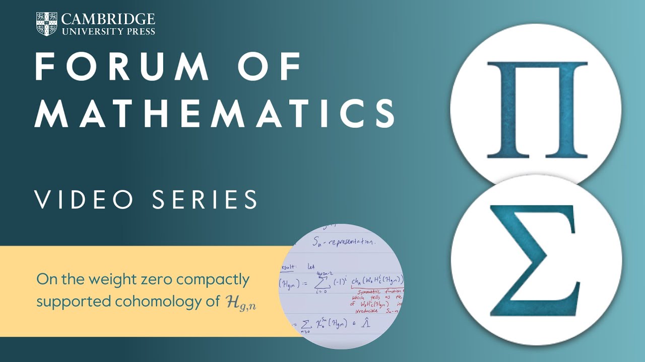 Forum of Mathematics Video Series explores the weight zero compactly ...