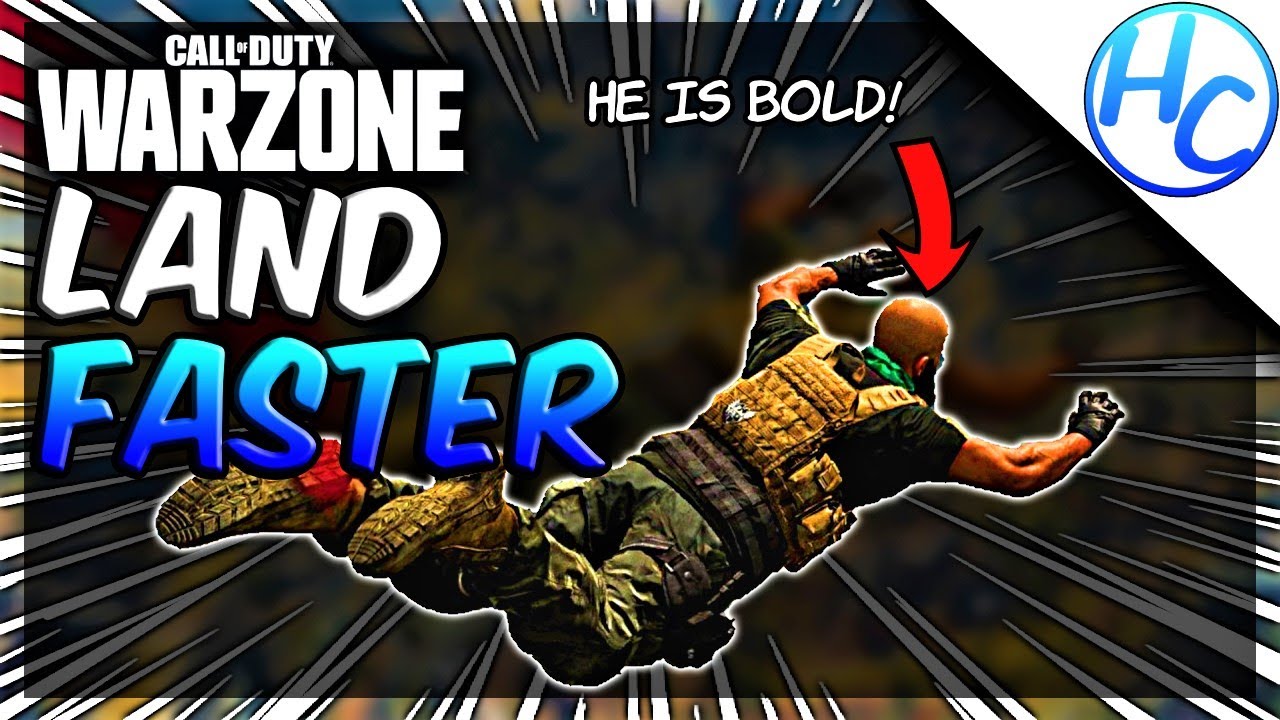 HOW TO LAND FIRST! (Warzone How To Land FASTER) - YouTube