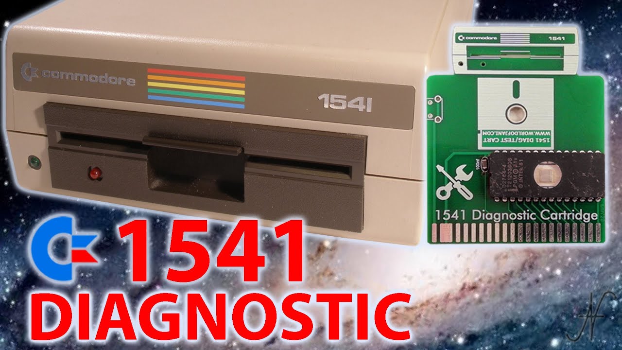 Verificare il drive Commodore 1541 con la 1541 Diagnostic Cartridge by ...