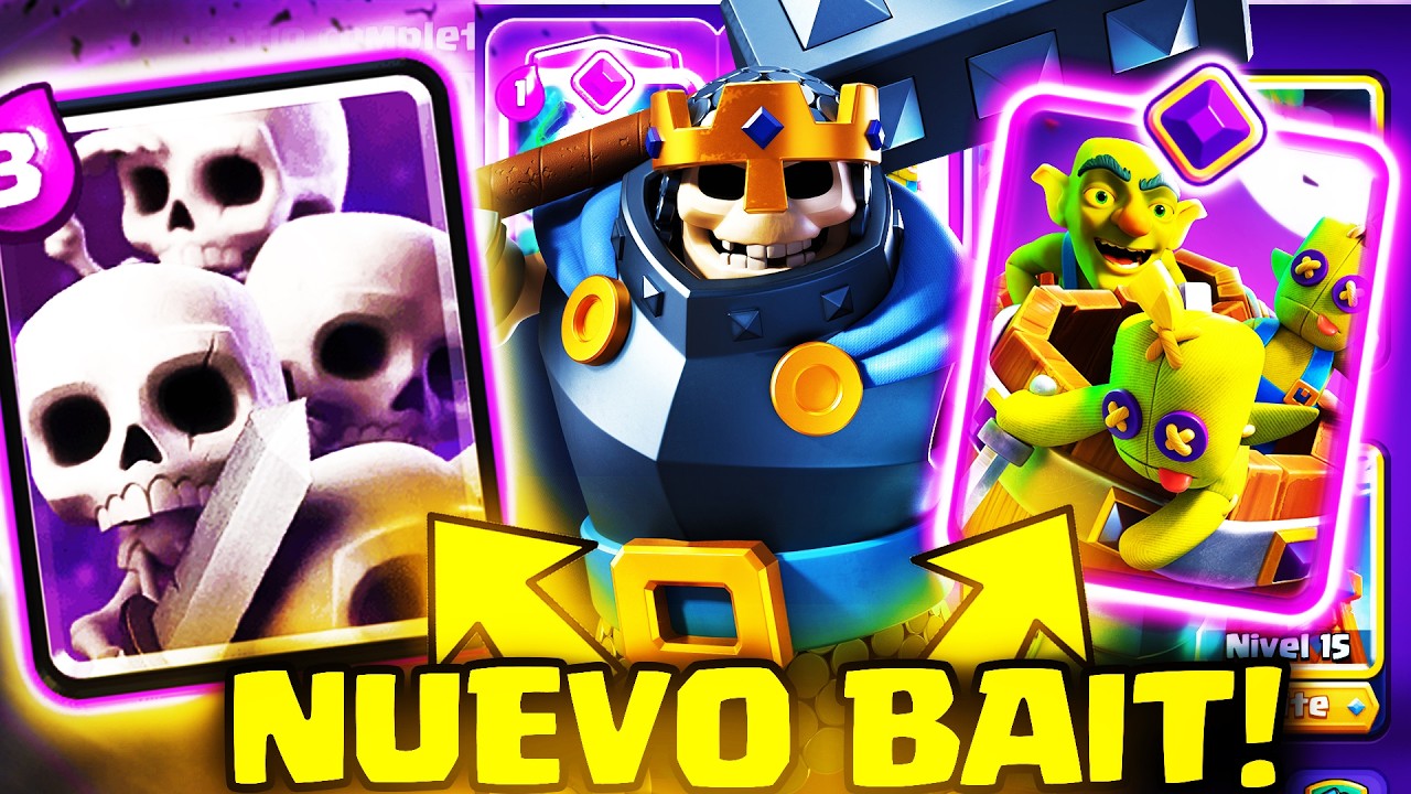 💥NUEVO MAZO LOG BAIT CON REY ESQUELETO + EJERCITO DE ESQUELETOS Y ...