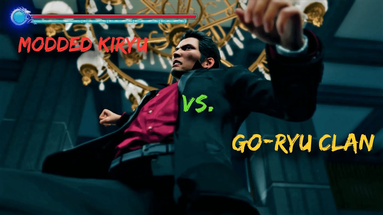 2K Subscribers Special | Modded Kiryu vs. Ryuji Goda & Go-Ryu Clan (No ...