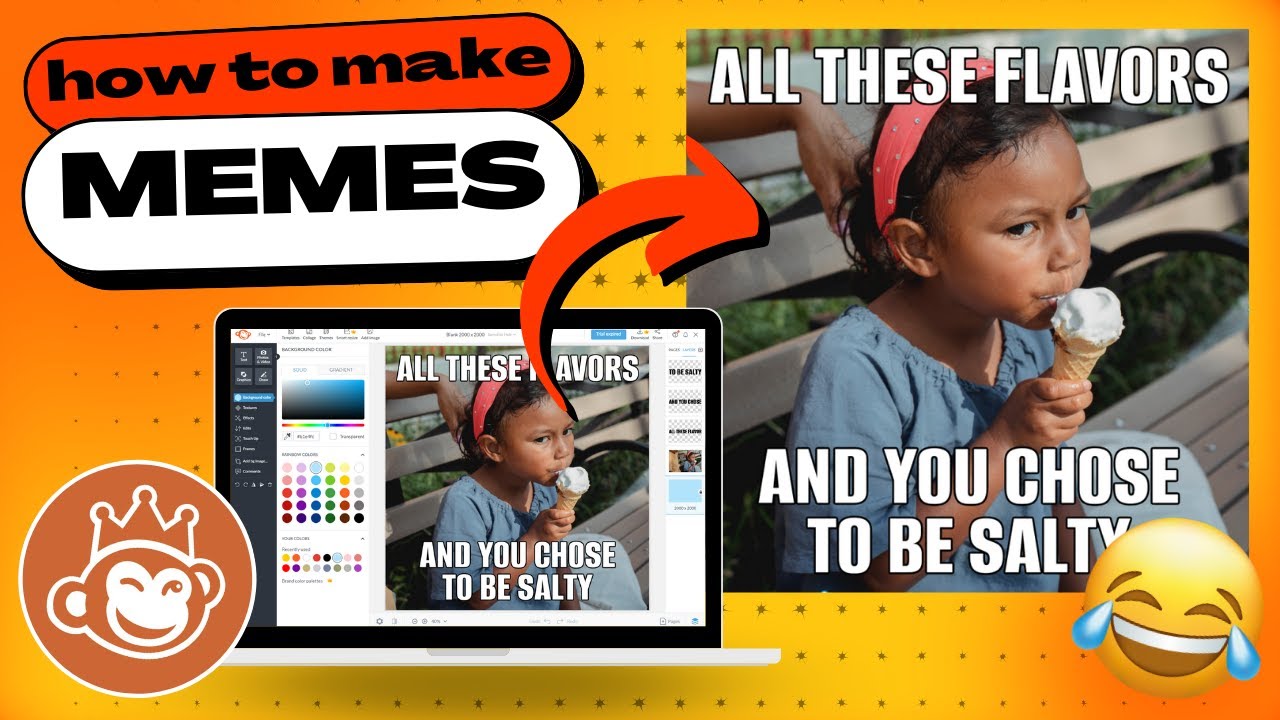 PicMonkey: Make Custom Memes in 3 Minutes! (Tutorial) - YouTube