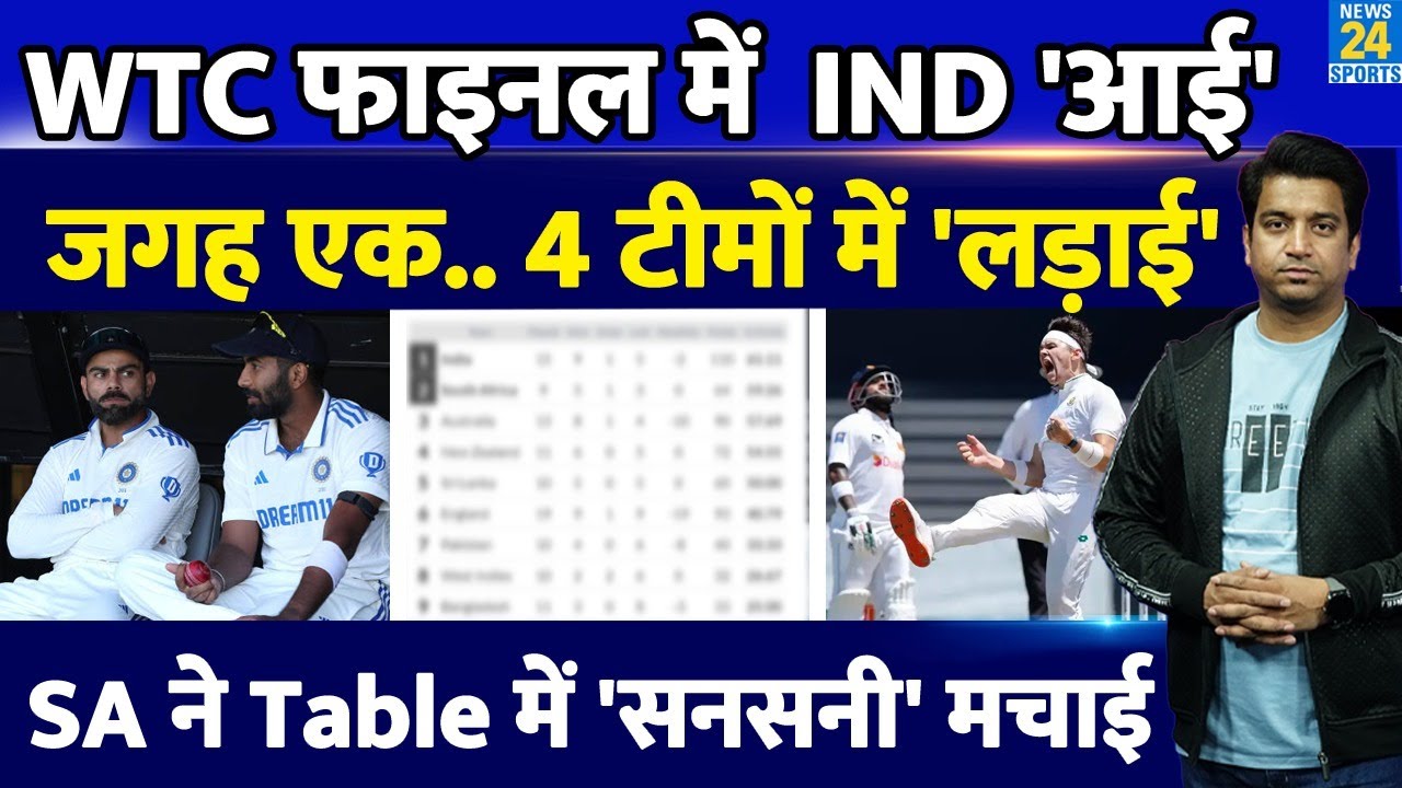 WTC Points Table में South Africa ने सनसनी मचाई| IND ने टॉप में जगह ...