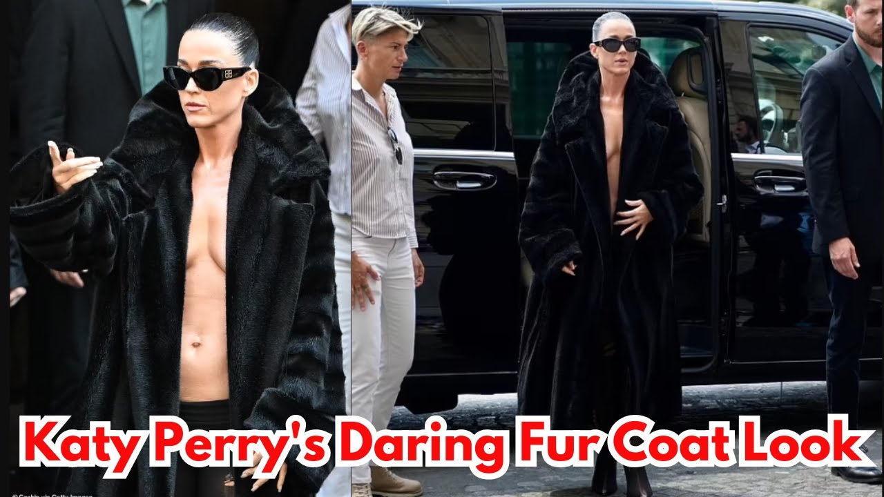 Katy Perry's Daring Fur Coat Look: Haute Couture Fashion Week Recap ...
