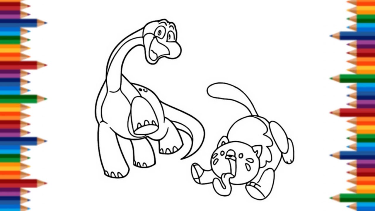 Bron and Candy Cat from Poppy Playtime - Coloring Page - YouTube