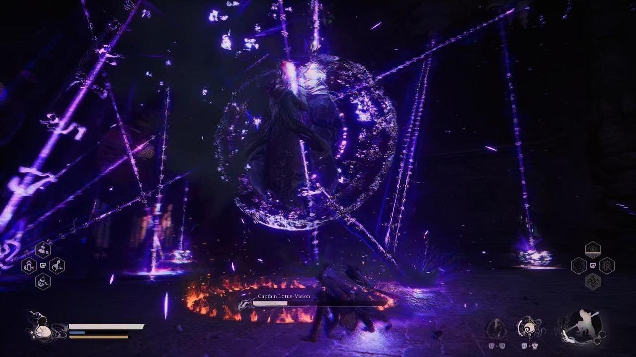 Captain Lotus-Vision Boss Fight - YouTube