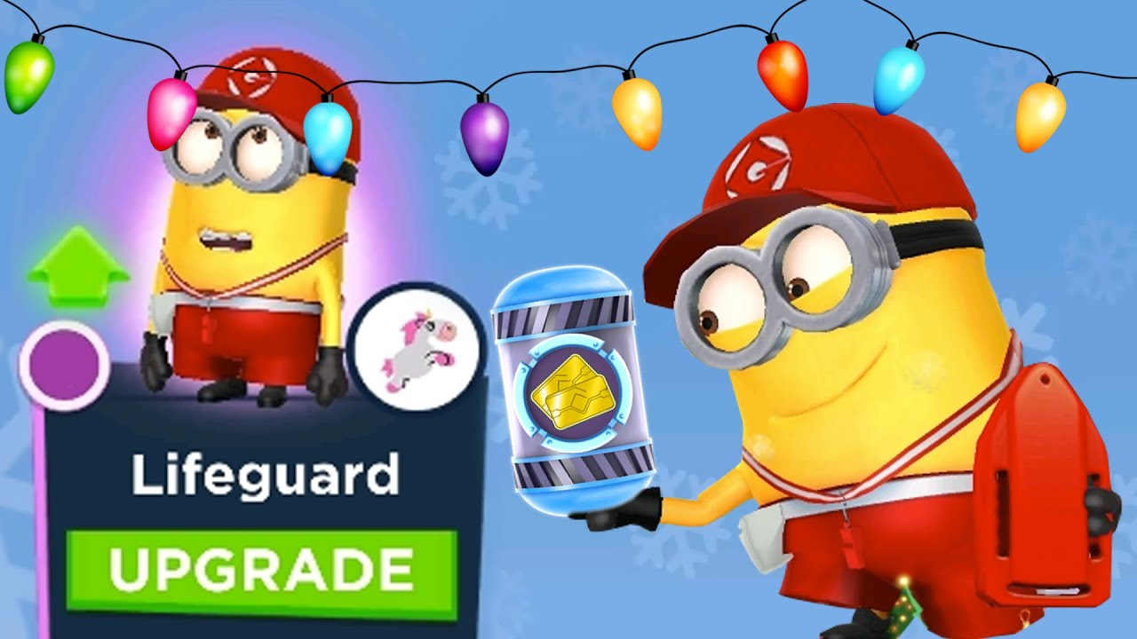 Lifeguard level up costume rare & Challenger prize pod minions ...
