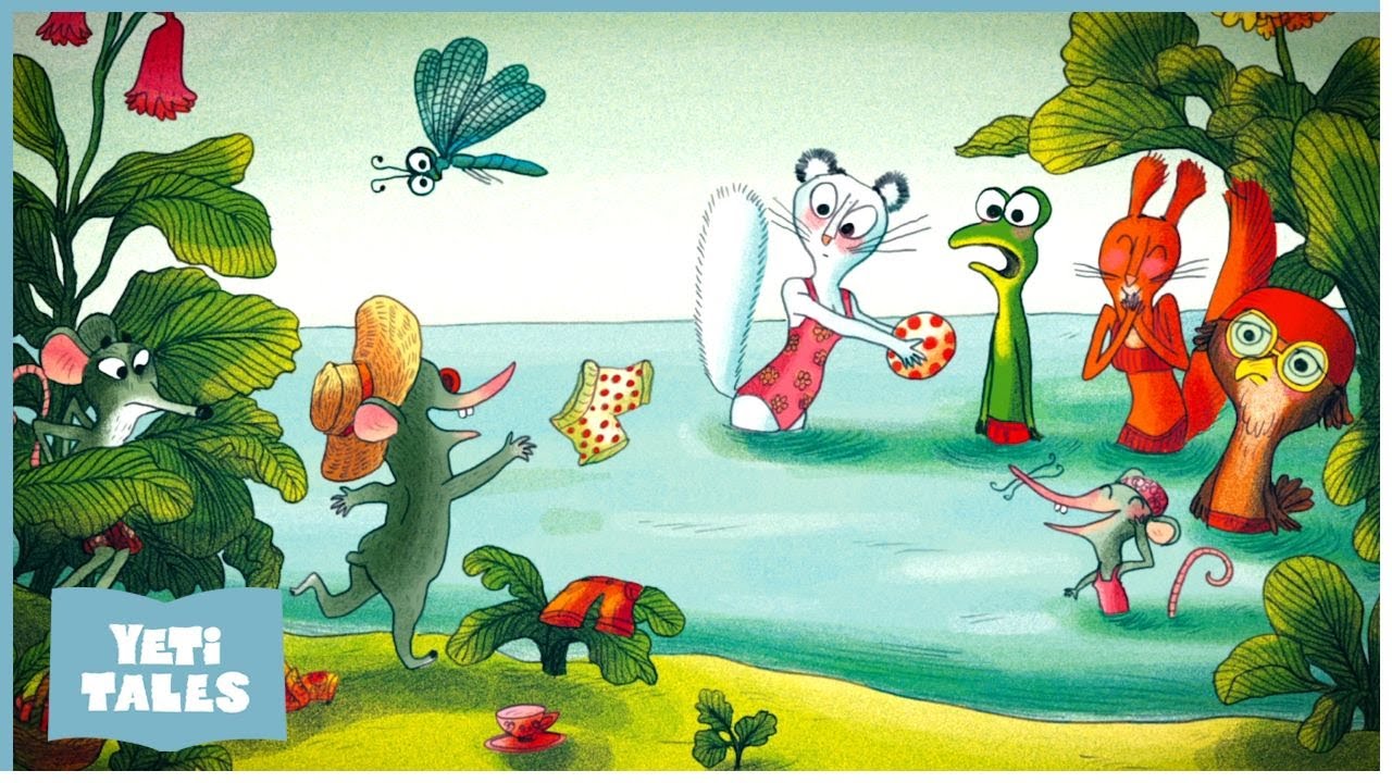 Mole and Mouse the swim | Yeti Tales | 15' Compilation | Cartoon For ...