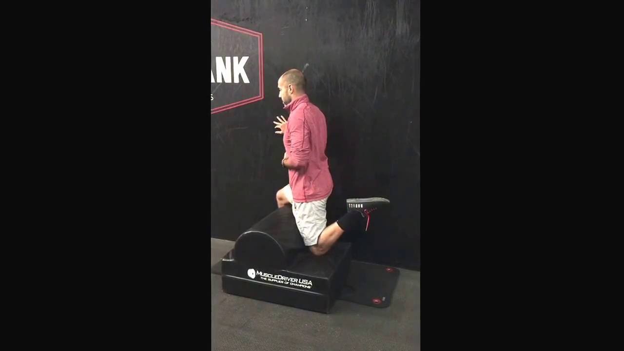 Isometric hamstring contraction - YouTube