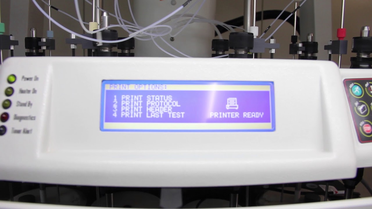 Hanson SR8 Dissolution Test Station - YouTube