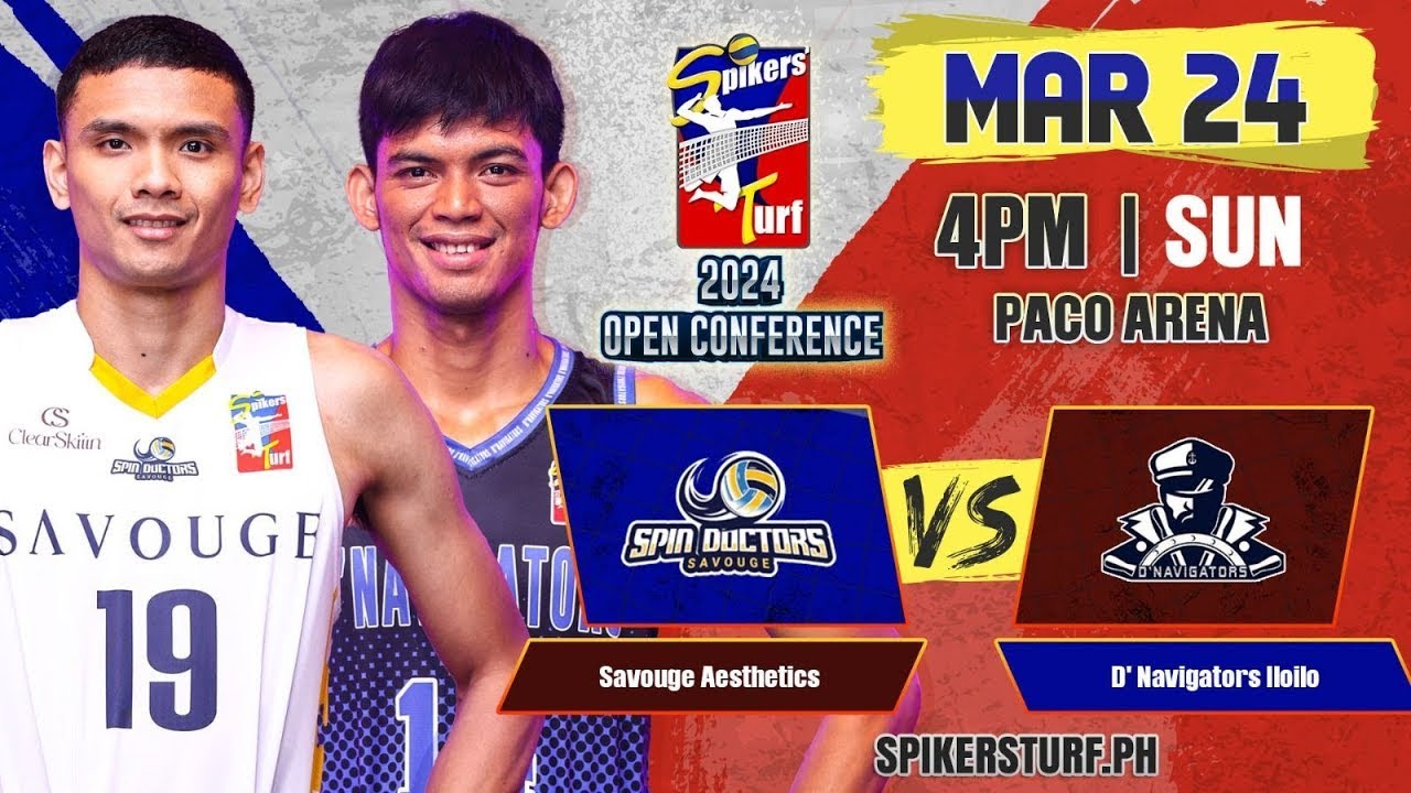 SAVOUGE vs. D'NAVIGATORS - Full Match | Preliminaries | 2024 Spikers ...