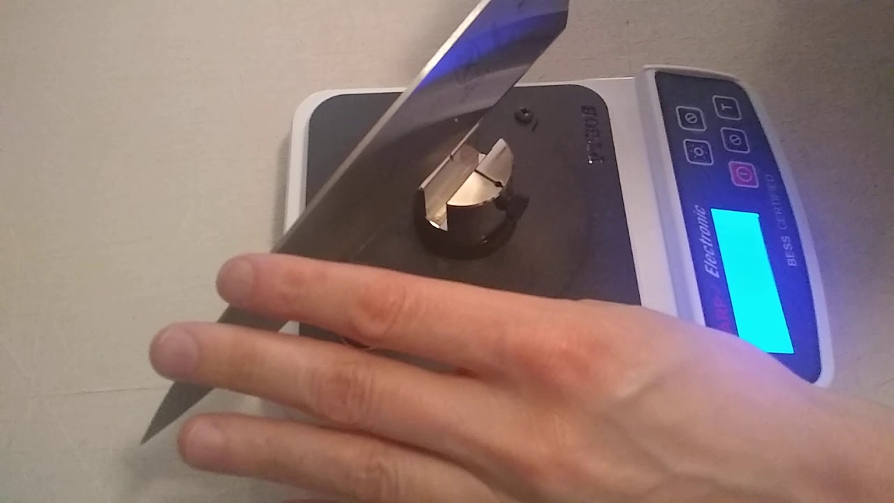 Edge On Up Bess PT50B Sharpness Tester - YouTube