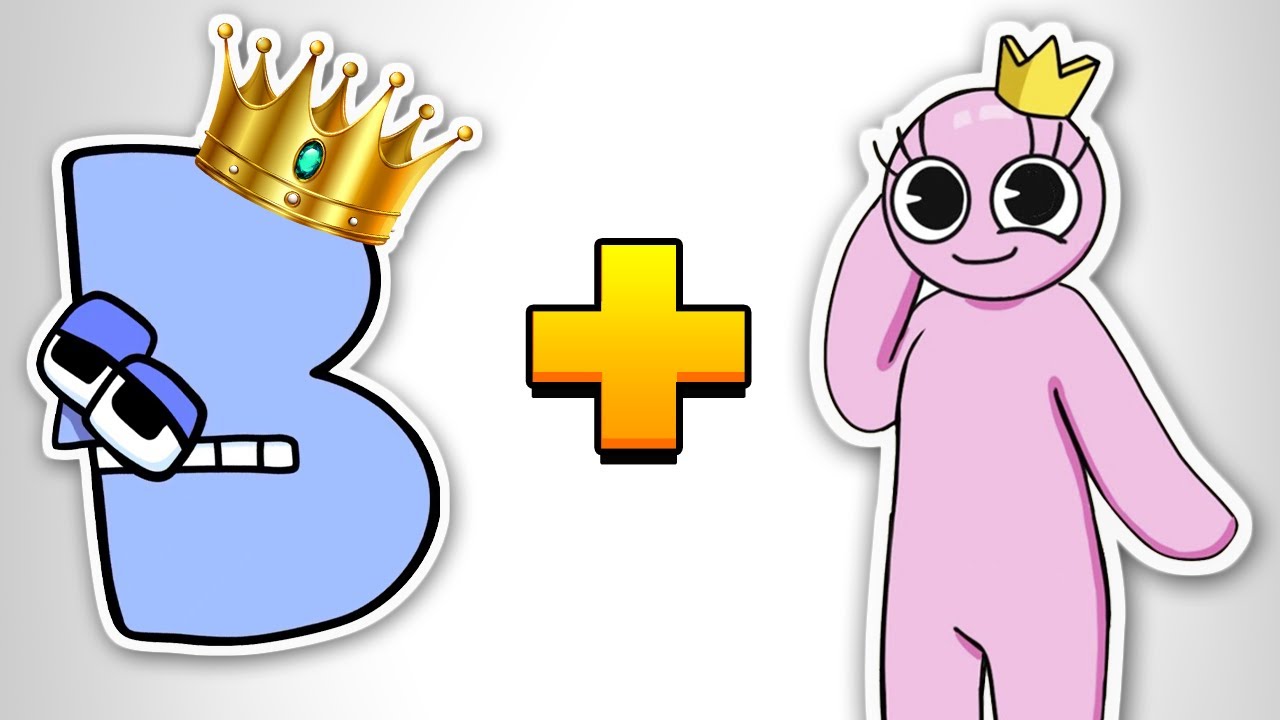 Alphabet Lore + Rainbow Friends Pink = ??? | Rainbow Friends Animation ...