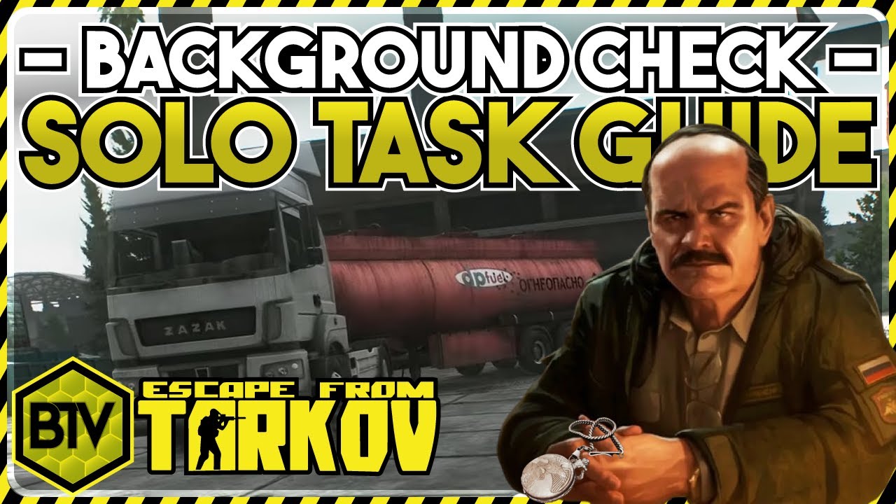 "Background Check" | Prapor Quest Guide Walkthrough | Escape from ...