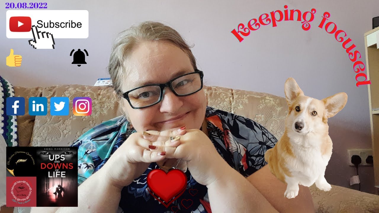 keeping focused #authorlife #emmajharrison - YouTube