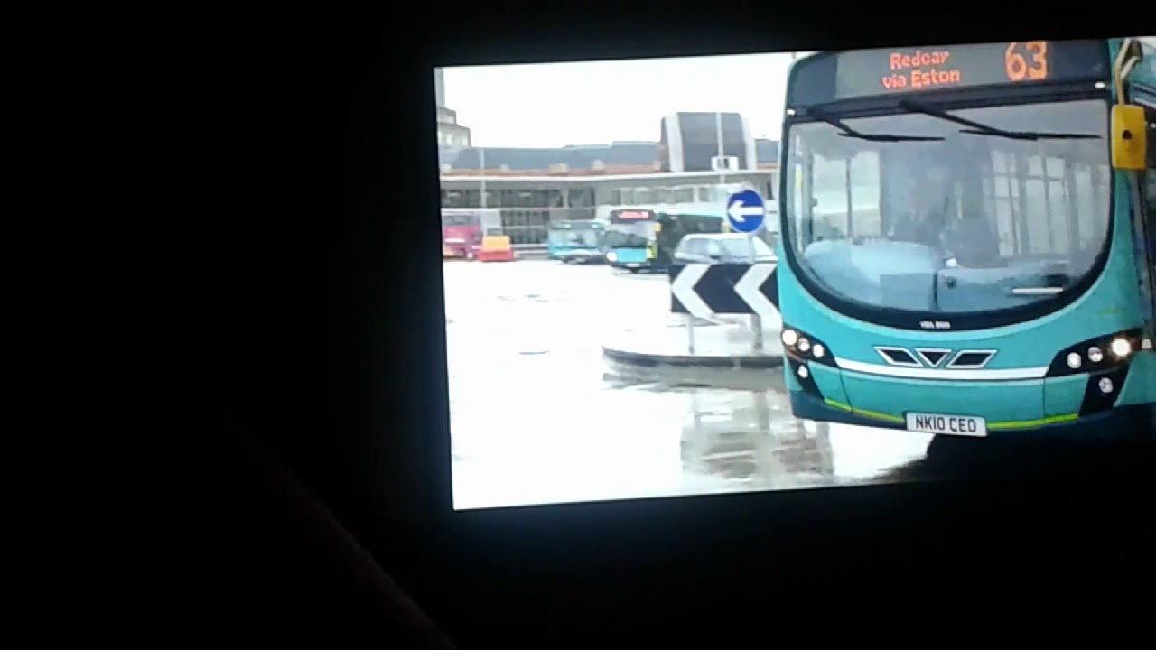 Mr Bean bus and Lisa Rogan bus in the bus station and more busses too ...